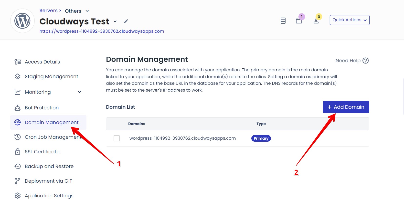 How To Point Domain And Install Ssl Certificate On Cloudways Hostingengines