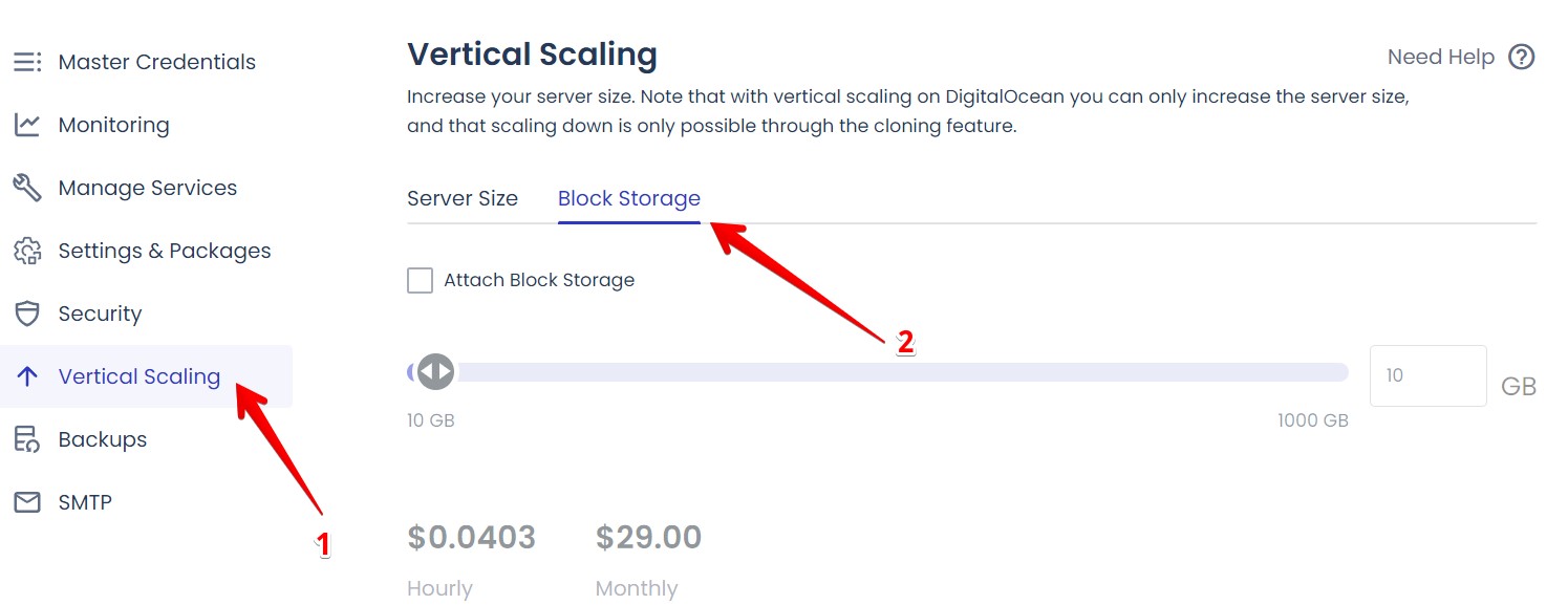 How to Attach Block Storage to Cloudways Server In 3 Steps - HostingEngines