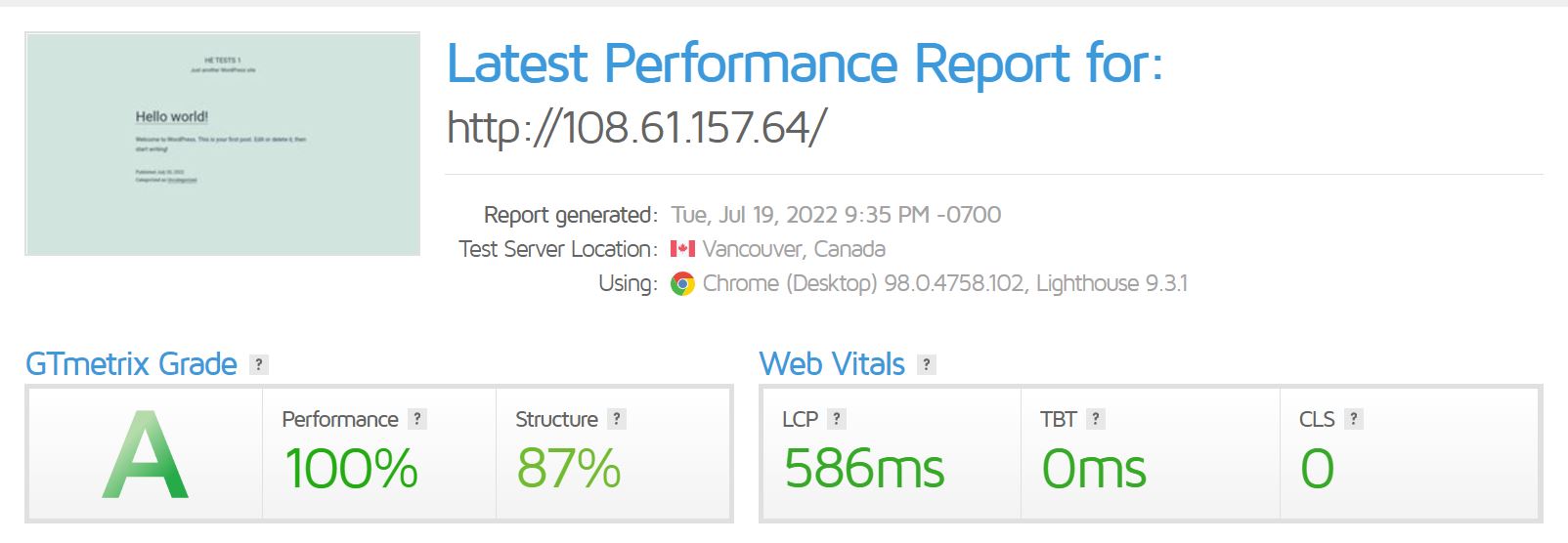 Vultr (AMD vs. Intel) High-Performance Plans Benchmark - Hosting Engines